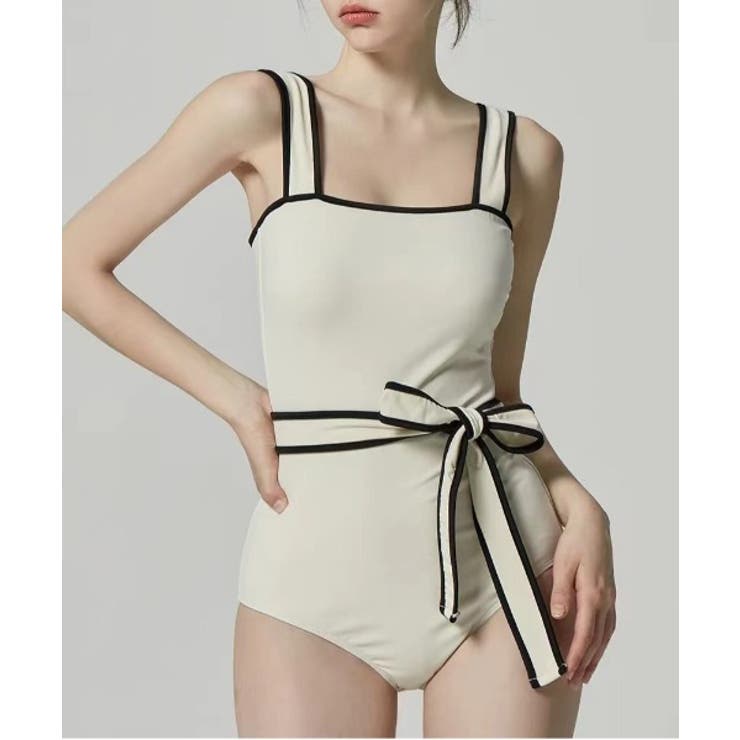 【楽天市場】SETUP7【WOMEN】 【SETUP7】バイカラーリボン付きワンピース水着 SCCH607 水着：SHOPLIST