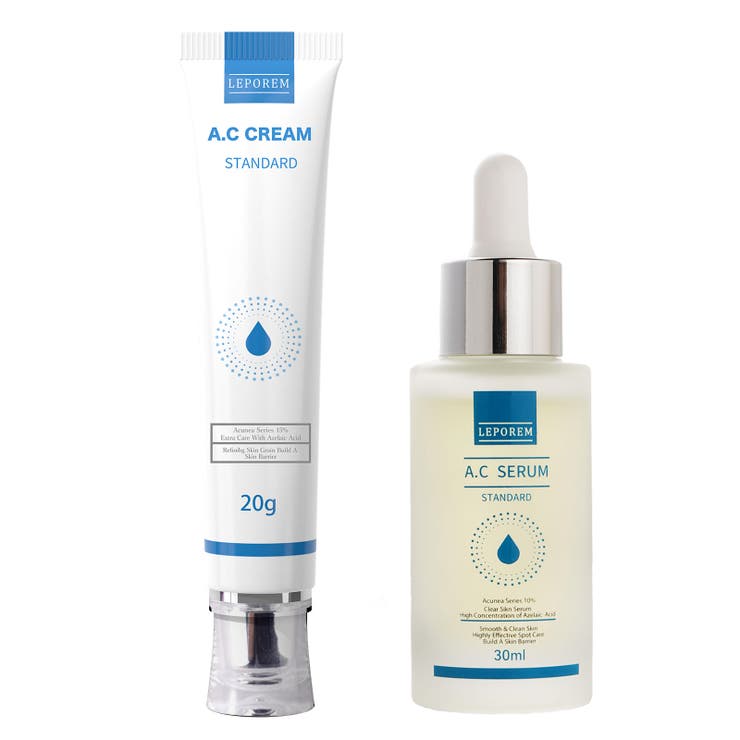 【楽天市場】LEPOREM LEPOREM アゼライン酸 15% 配合 Α.Cクリーム20g＋(new) Α.Cセラム30ml 2本セット スキンケア：SHOPLIST