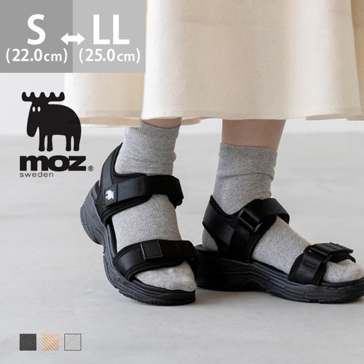【楽天市場】【マラソン期間中 5%OFFクーポン】welleg モズ moz スポーツサンダル レディース レディース スポサン 痛くない 厚底サンダル 面ファスナー ベルクロ 歩きやすい 楽 ...