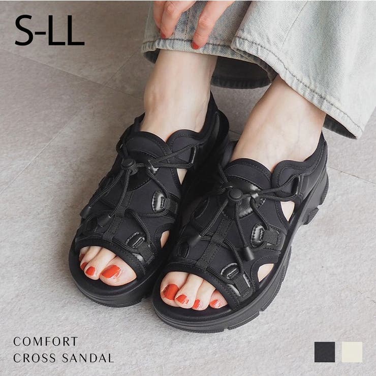 【楽天市場】【8/11まで5％OFFクーポン】VIVIAN COLLECTION やわらかソールレースアップスニーカーサンダル シューズ・靴 ...