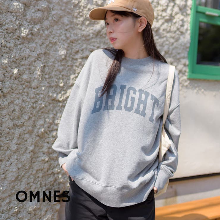 【楽天市場】OMNES 【OMNES】裏毛ビッグシルエットプルオーバー トップス：SHOPLIST