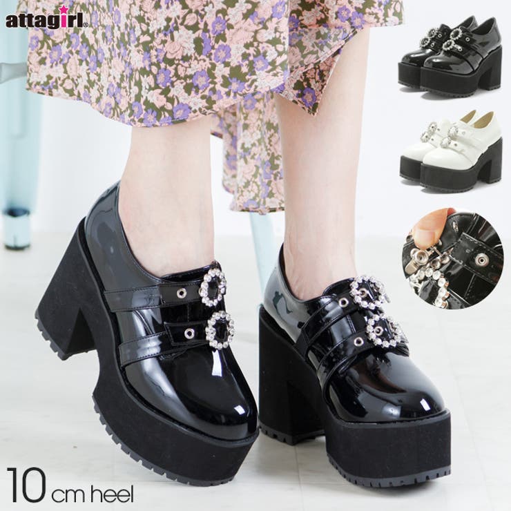 【楽天市場】10cmヒール 厚底プラットフォームビジューベルトブーティー：SHOPLIST