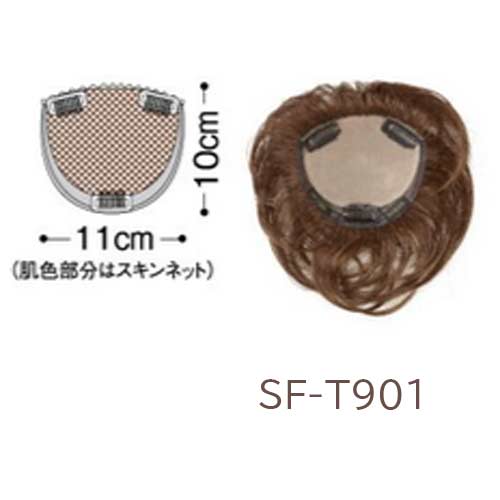 【楽天市場】レオンカ SF-T901 部分ウィッグ：ショップループ