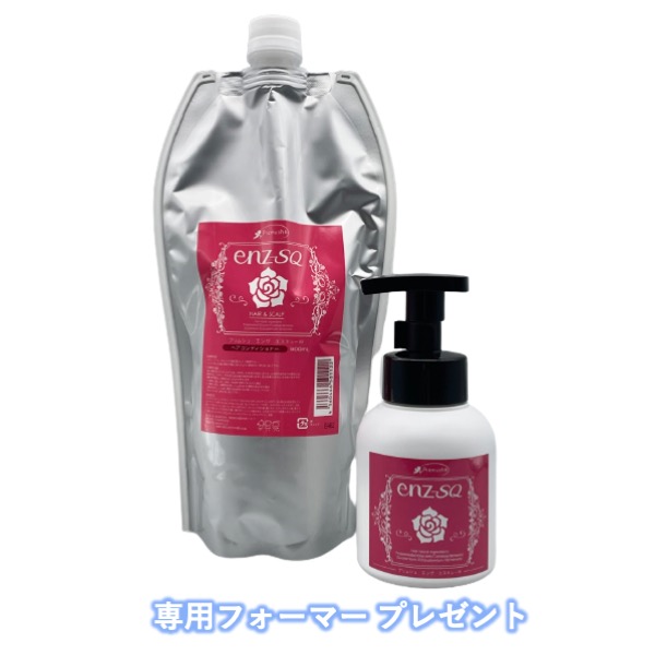 【楽天市場】Premush enz-SQ つめかえ 900ml (エンザ エスキュー エンザエスキュー プリムシュ 酵素ローション for スカルプ＆ヘア)【頭皮ケア ヘアケア ダメージケア ...