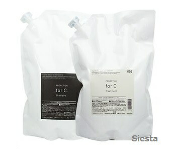 【楽天市場】003 プロアクション フォーシー シャンプー3000ml＋トリートメント3000g(業務用)NUMBER THREE PROACTION for C.：Salonshop Siesta