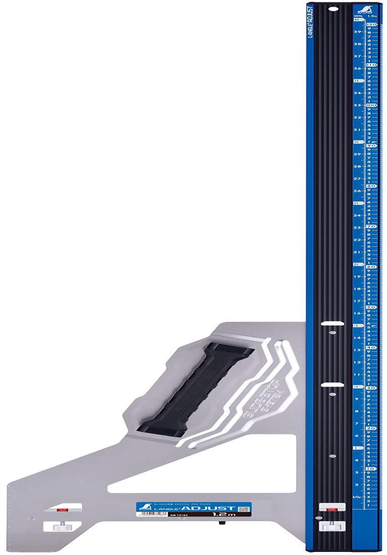 【楽天市場】シンワ測定(Shinwa Sokutei) 丸ノコガイド定規 エルアングルPlusアジャスト 1.2m 併用目盛 73183：SHOPWNY