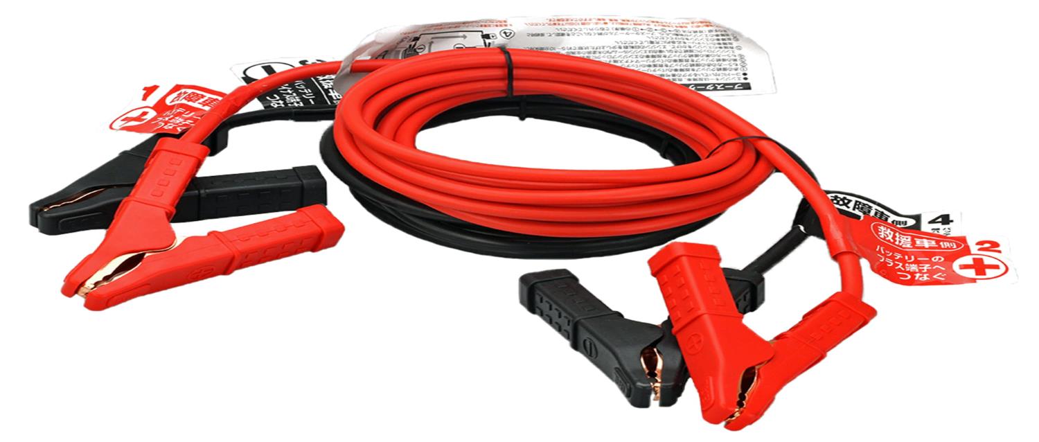 【楽天市場】BAL(大橋産業) ブースターケーブル 12V・80A・3.5m 品番:1681：SHOPWNY