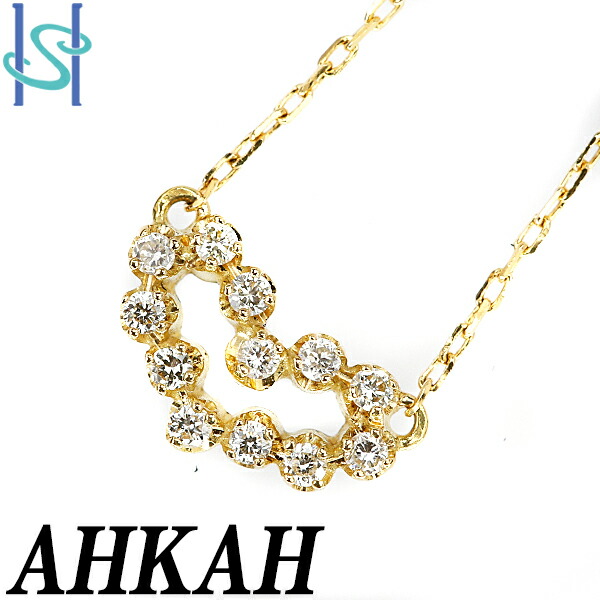 【楽天市場】★3/6 楽天スーパーSALE【最大37%OFF&全品5倍&最大3万円クーポン】アーカー ダイヤモンド ネックレス K18 イエローゴールド ハート 小豆チェーン 誕生石 4月 ...