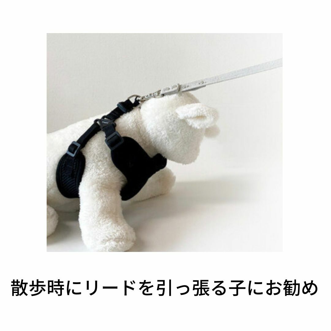 【楽天市場】犬 小型犬 ペット用品 送料無料 ワンタッチハーネス 簡単装着 韓国ブランド likalika カワイイ おしゃれ 散歩 胴輪 撥水 柔らかい S M L クマ柄 通気性あり ...
