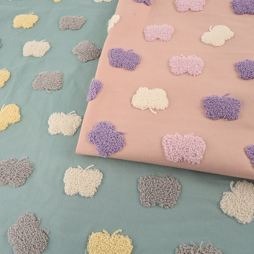 楽天市場】Tufting like 大花柄 タフティング風 凹凸刺繍 50cm 楽天市場】Tufting like 大花柄 タフティング風 凹凸刺繍 50cm