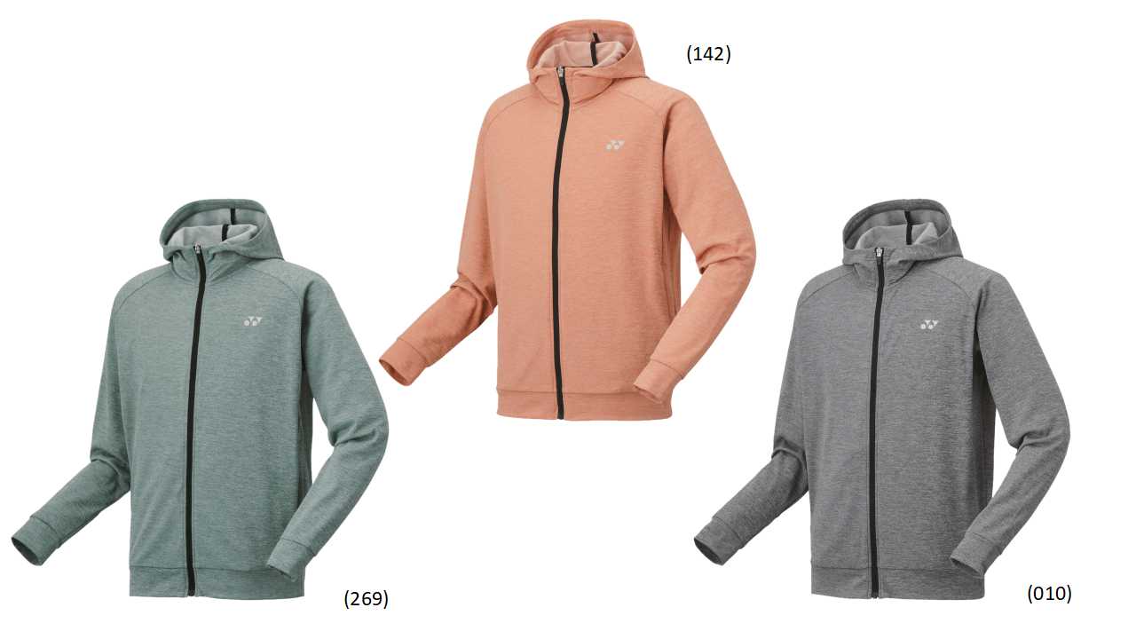【楽天市場】【レビュー投稿やLINE追加でクーポンGET】ヨネックス バドミントン ウェア YONEX UNI スウェットパーカー 51052 2024-25 秋冬カタログ商品：シャトル ...