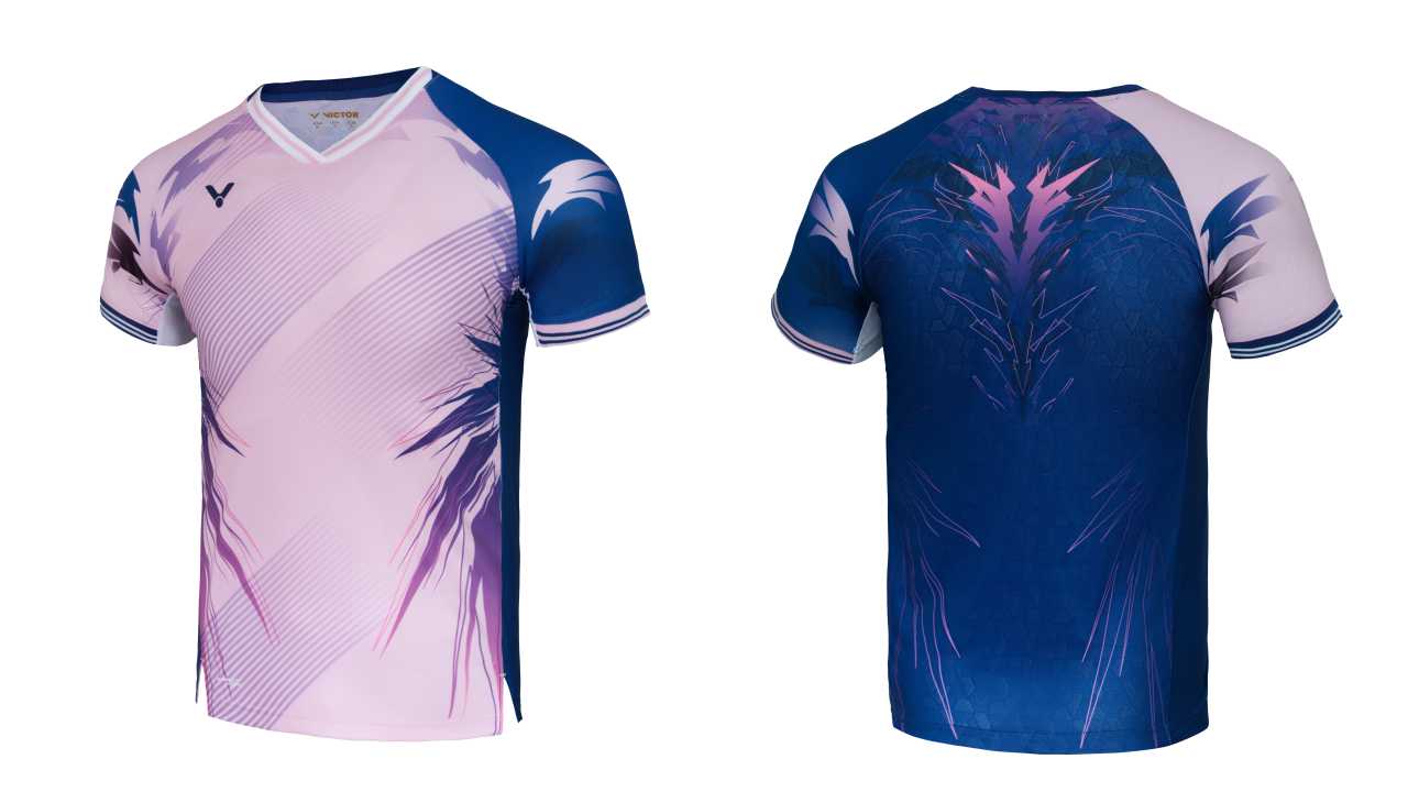 【楽天市場】【レビュー投稿やLINE追加でクーポンGET】ビクター バドミントン ウェア VICTOR UNI ゲームシャツ T ...