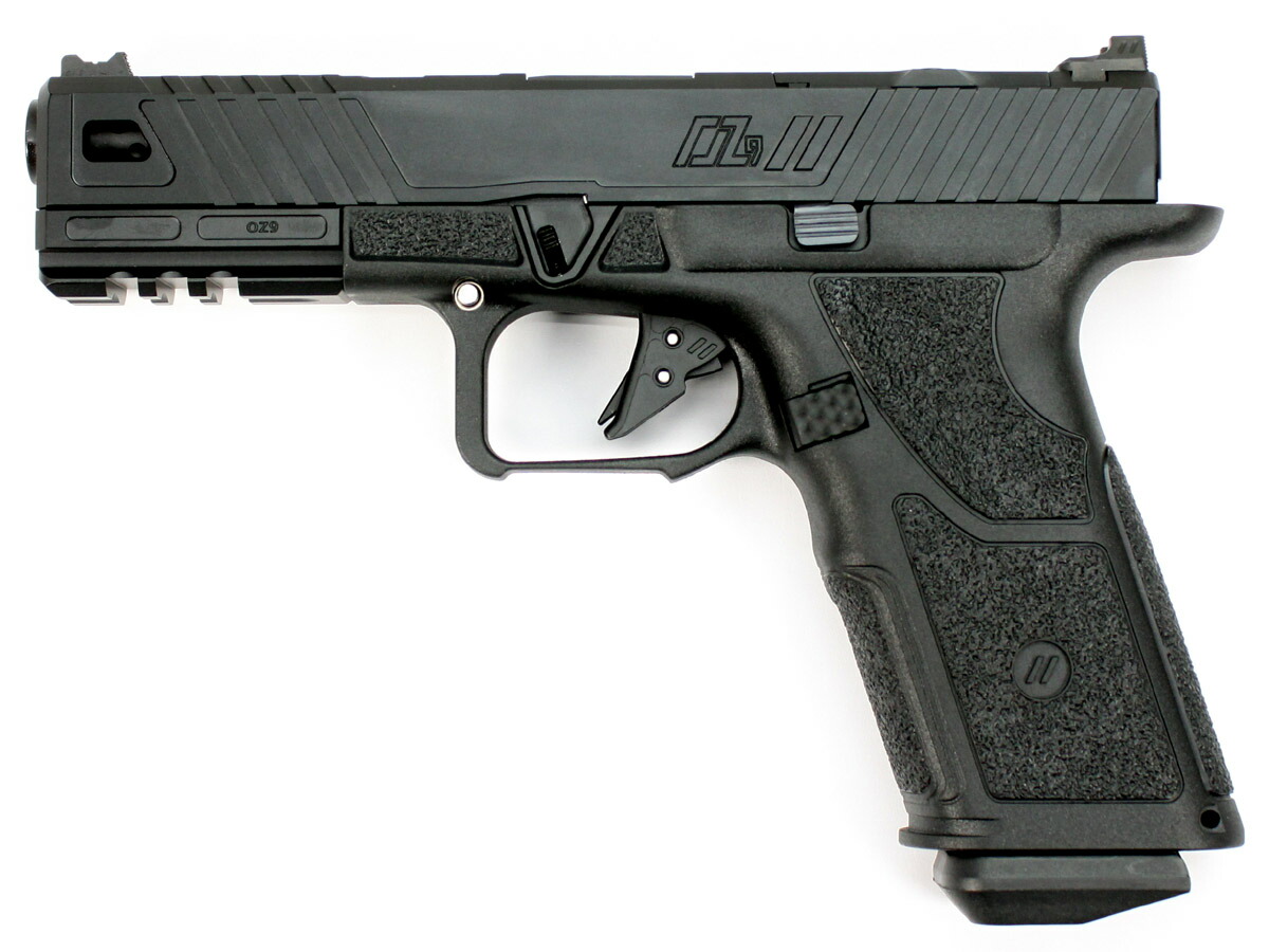 【楽天市場】PTS ガスブローバック ZEV TECH OZ9 Elite ブラック ウルトラバージョン：サイドアームズ