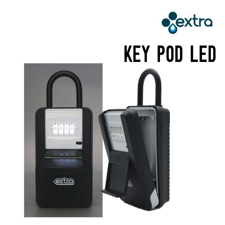 【楽天市場】EXTRA エクストラ KEY POD LED キー ポッド エルイーディー サーフィン キーボックス キー管理 車上盗難防止 ...