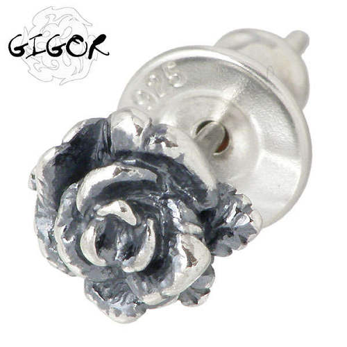 【楽天市場】【11日まで ポイント10倍！！】 ジゴロウ GIGOR ガラード シルバー ピアス アクセサリー 1個売り 片耳用 シルバー925 スターリングシルバー NO-254：Sies ...