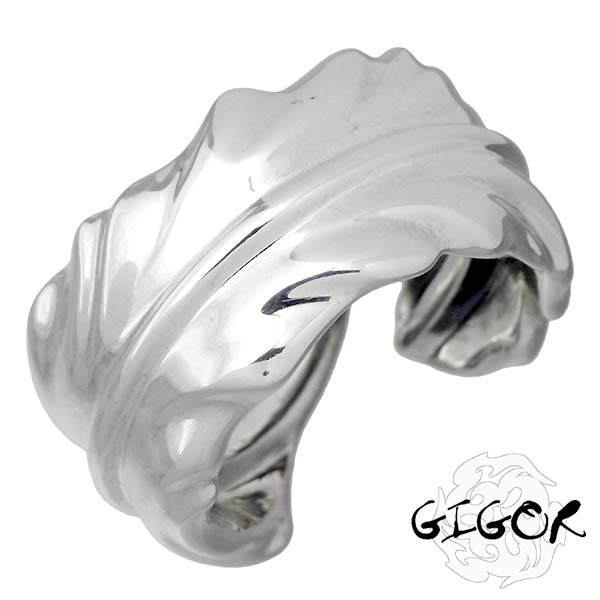 【楽天市場】【ポイント5倍！大感謝祭】 ジゴロウ GIGOR フラグレス シルバー リング フェザー 指輪 アクセサリー 7～25号 シルバー925 スターリングシルバー NO-330 ...