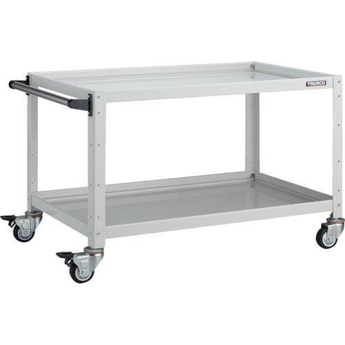 【楽天市場】トラスコ TRUSCO オレンジブック ツールワゴン バーディワゴン 900X600XH600 2段 ホワイト BDW-692-W ...