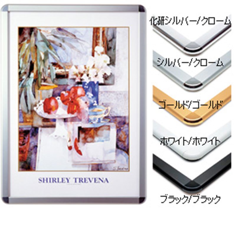 【楽天市場】ポスターフレーム ポスターパネル 額縁 B2 プラチナ アケパネ 30mm ADB2-B・B ブラック 屋外用防水シート付き 店舗 ...