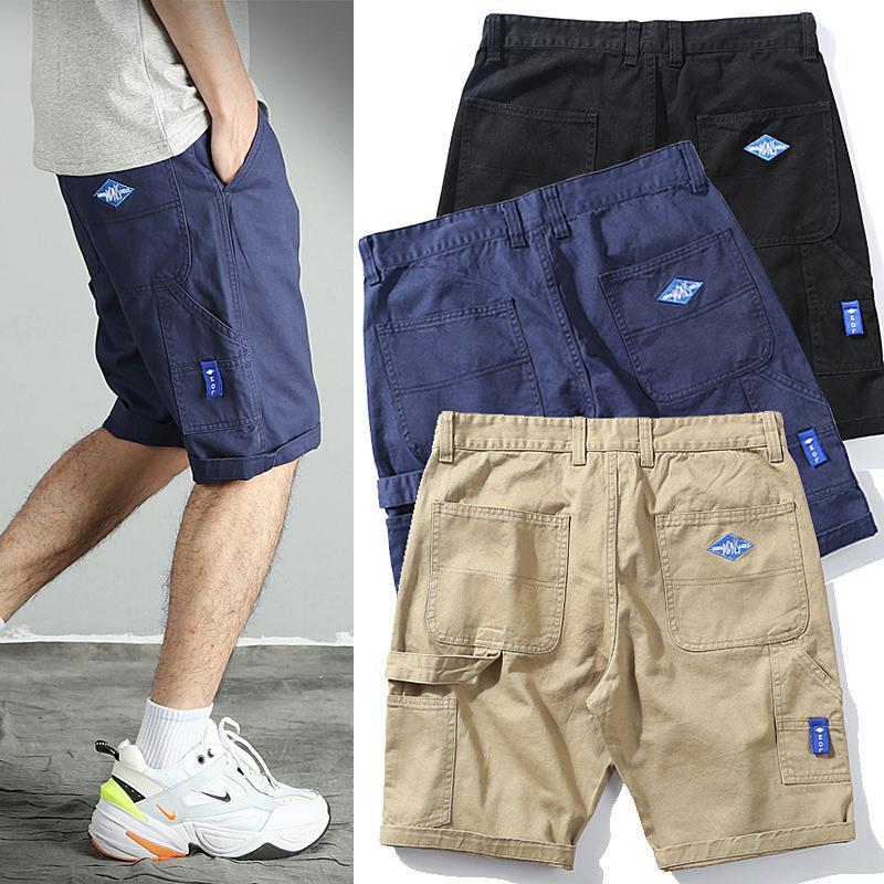 【楽天市場】メンズ ハーフパンツ ロゴ おしゃれ ショートパンツ 短パン かっこいい ズボン 夏服 ルーム 部屋着 コットン カーゴパンツ 半 ...