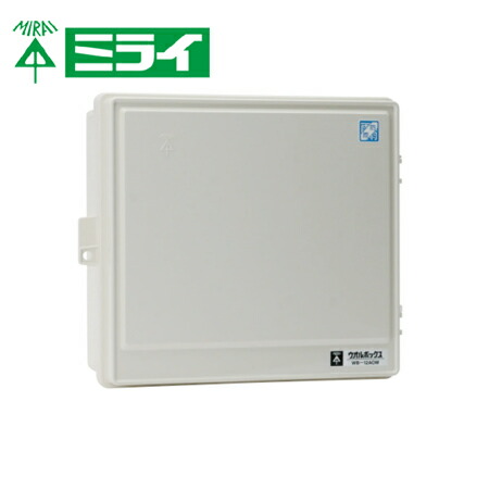 【楽天市場】未来工業 WB-13AOM ウォルボックス 屋根無 ミルキーホワイト【取寄商品】：分電盤・架台・ドアホンのザイマ