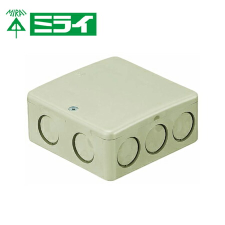 【楽天市場】未来工業 PVK-BFNJ PVKボックス（Fタイプ） ベージュ【取寄商品】：分電盤・架台・ドアホンのザイマ