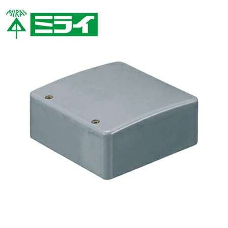 【楽天市場】未来工業 PVK-BLFO PVKボックス（Fタイプ） グレー【取寄商品】：分電盤・架台・ドアホンのザイマ