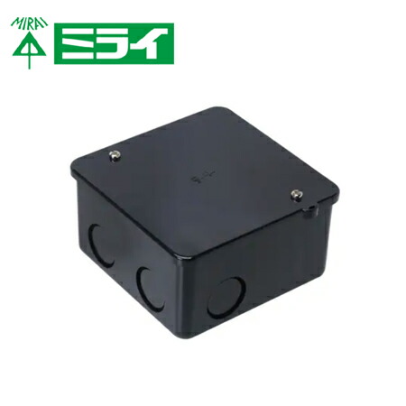 【楽天市場】未来工業 PVK-BNK PVKボックス ブラック【取寄商品】：分電盤・架台・ドアホンのザイマ