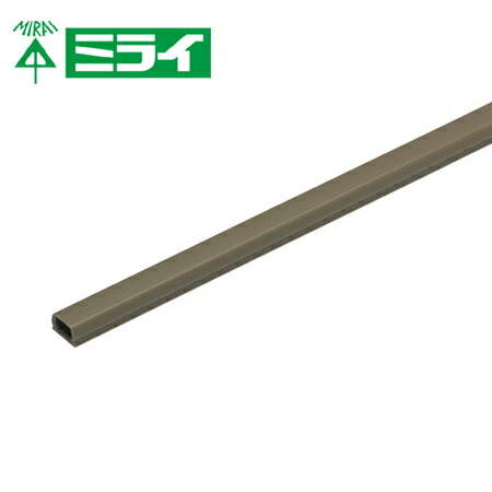 【楽天市場】未来工業 PML-0LB-2 プラモール（2m）ライトブラウン 5本入【取寄商品】：分電盤・架台・ドアホンのザイマ