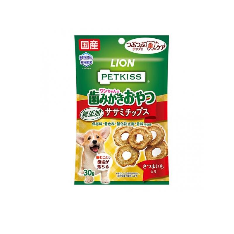 【楽天市場】【3980円以上で注文可能】PETKISS ペットキッス 犬用 ワンちゃんの歯みがきおやつ 無添加ササミチップス さつまいも入り 30g：カマクラストアー おまとめ館