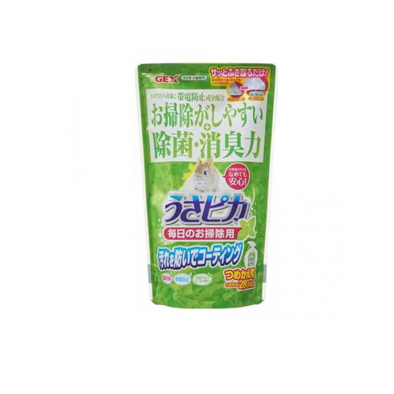 【楽天市場】【3980円以上で注文可能】GEX うさピカ毎日のお掃除 280mL (詰め替え用)：カマクラストアー おまとめ館