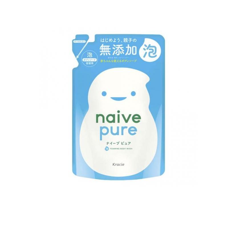 【楽天市場】【送料無料！（地域限定）】naive pure(ナイーブピュア) 泡ボディソープ 450mL (詰め替え用)：カマクラストアー