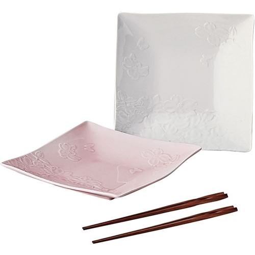 【楽天市場】ハナエモリ 花水木 組皿＜3000＞結婚祝い 誕生日 プレゼント 結婚式 引き出物 食器 周年祝い ギフト お祝い 内祝い 出産 ...