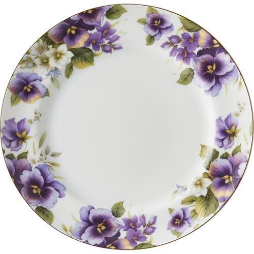 【楽天市場】エインズレイ ステッチコール ワイルドパンジー ティープレート＜2500＞★英国のロイヤルファミリーや多くの貴族にご愛用いただいた ...