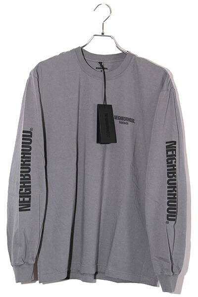 【楽天市場】【中古】未使用品 2025SS NEIGHBORHOOD ネイバーフッド NH . TEE LS-1 プリント 長袖Tシャツ M GRAY グレー 251TSNH-LT01 ...