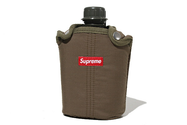 【楽天市場】【中古】2012SS 未使用品 SUPREME シュプリーム Basic Water Canteen 水筒 ボトル khaki ...
