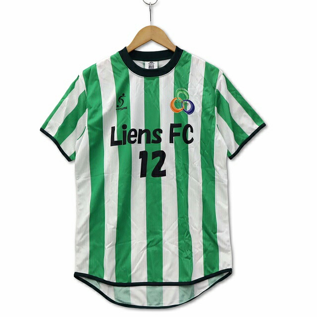 【楽天市場】【中古】未使用品 ロンヨンジャパン LONG YONG JAPAN Lines FC サッカー 応援 ユニフォーム グリーン S メンズ レディース 【ベクトル 古着 ...