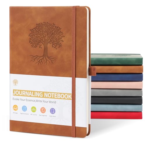 【楽天市場】JUNART A5罫線ジャーナルノートブック、女性と男性用、192ページ、レザーハードカバーノート、個人執筆、研究オフィス、旅行 ...