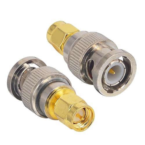 【楽天市場】BOOBRIE BNC変換コネクタ SMAコネクタ BNCオス-SMAオス BNC-P⇔SMA-P 同軸コネクタ 変換アダプタ 延長ケーブル 無線LANデバイス用/WiFi ...