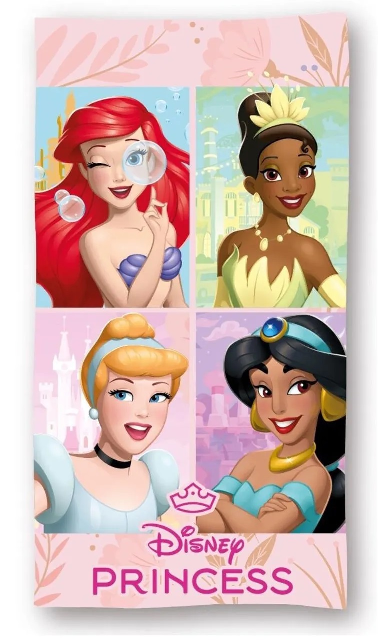 【楽天市場】ディズニープリンセス ビーチタオル バスタオル シンデレラ アリエル ティアナ ジャスミン ポリエステル100％ 140cm x 70cm：Sirius