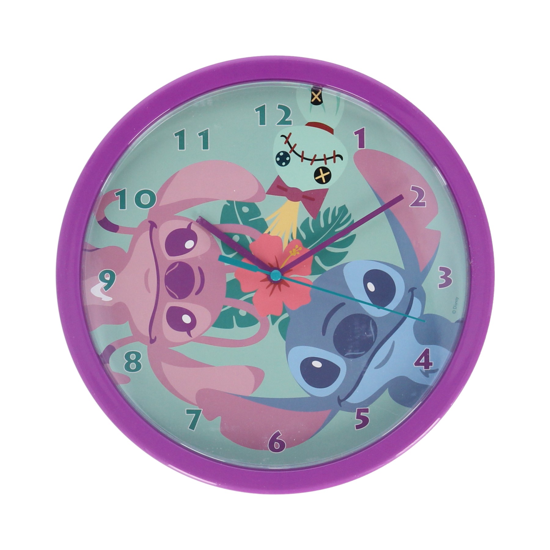【楽天市場】ディズニー スティッチ 掛け時計 時計 直径24cm ウォールクロック Wall Clock：Sirius
