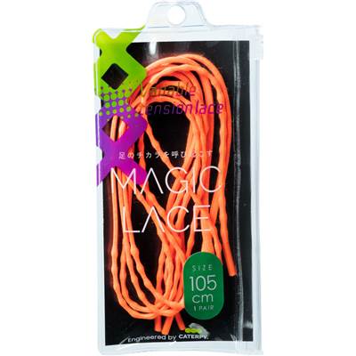 【楽天市場】[Caterpy] MAGIC LACE マジックレース の靴ひも 足本来のチカラを引き出す (105cm, パッションオレンジ)：SIS-Rオンライン