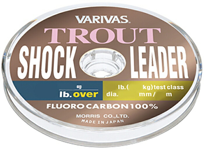【楽天市場】VARIVAS(バリバス) ショックリーダー トラウト フロロカーボン 30m 1号 4lb…：SIS-Rオンライン