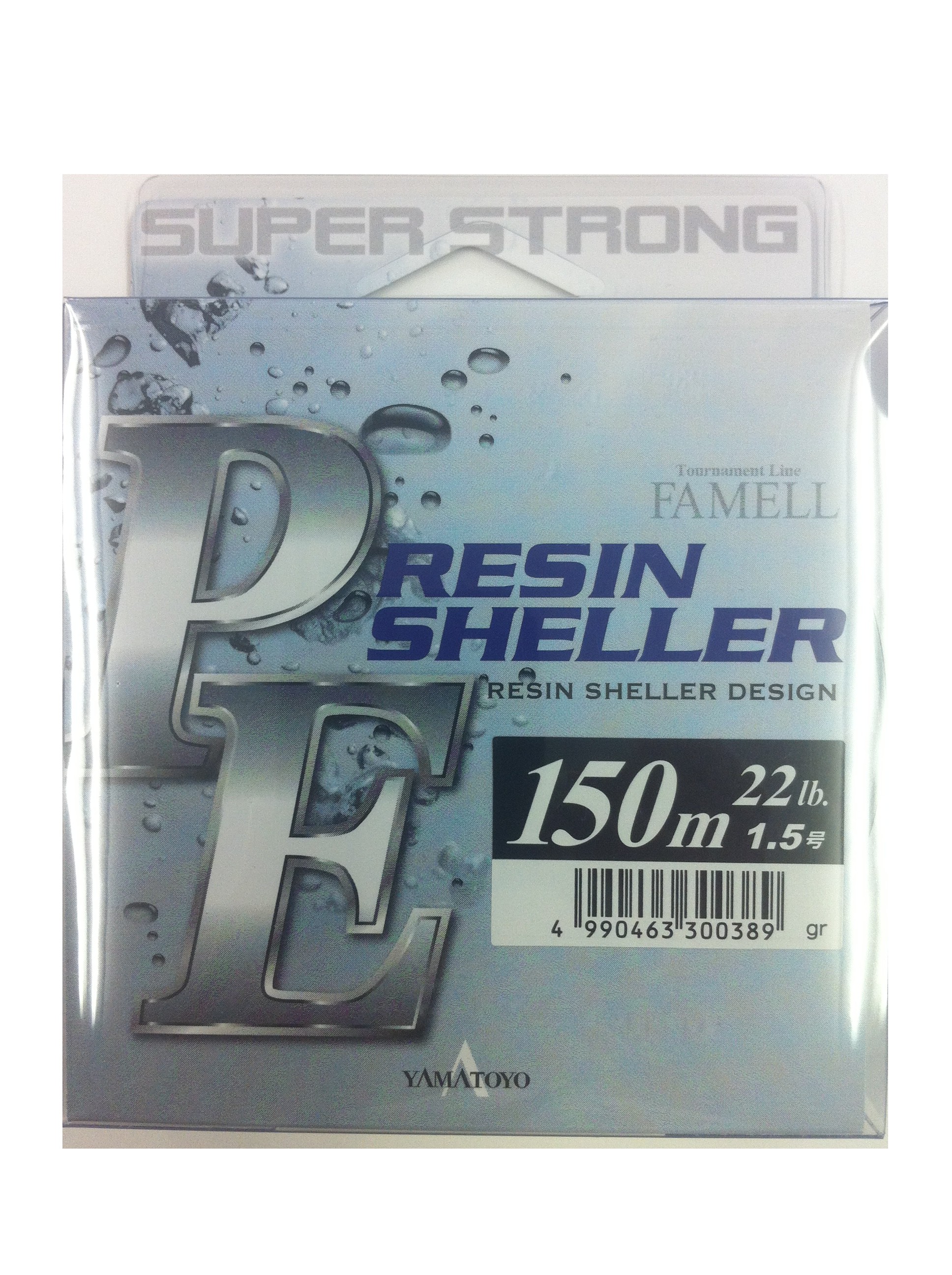 【楽天市場】ヤマトヨテグス(YAMATOYO) PEライン PEレジンシェラー 150m 1.5号 23lb 4本編み+コーティング グレー：SIS-Rオンライン