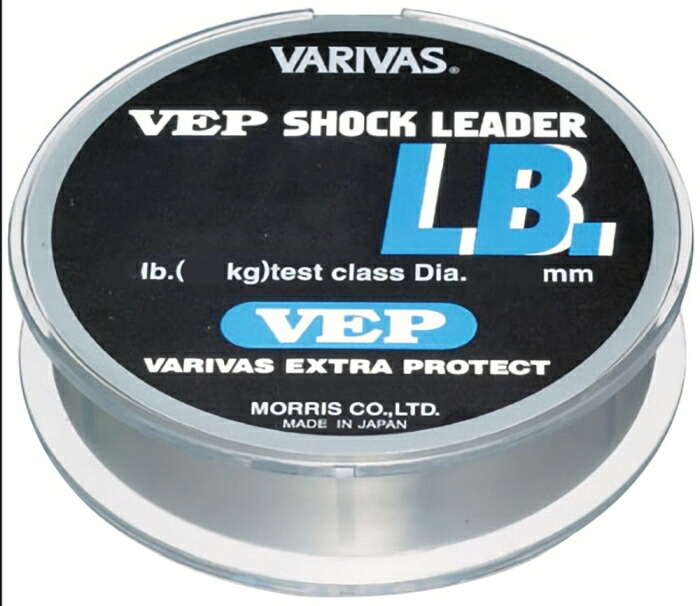 【楽天市場】VARIVAS(バリバス) ショックリーダー VEP ナイロン 50m 8号 30lb ナチュラル：SIS-Rオンライン