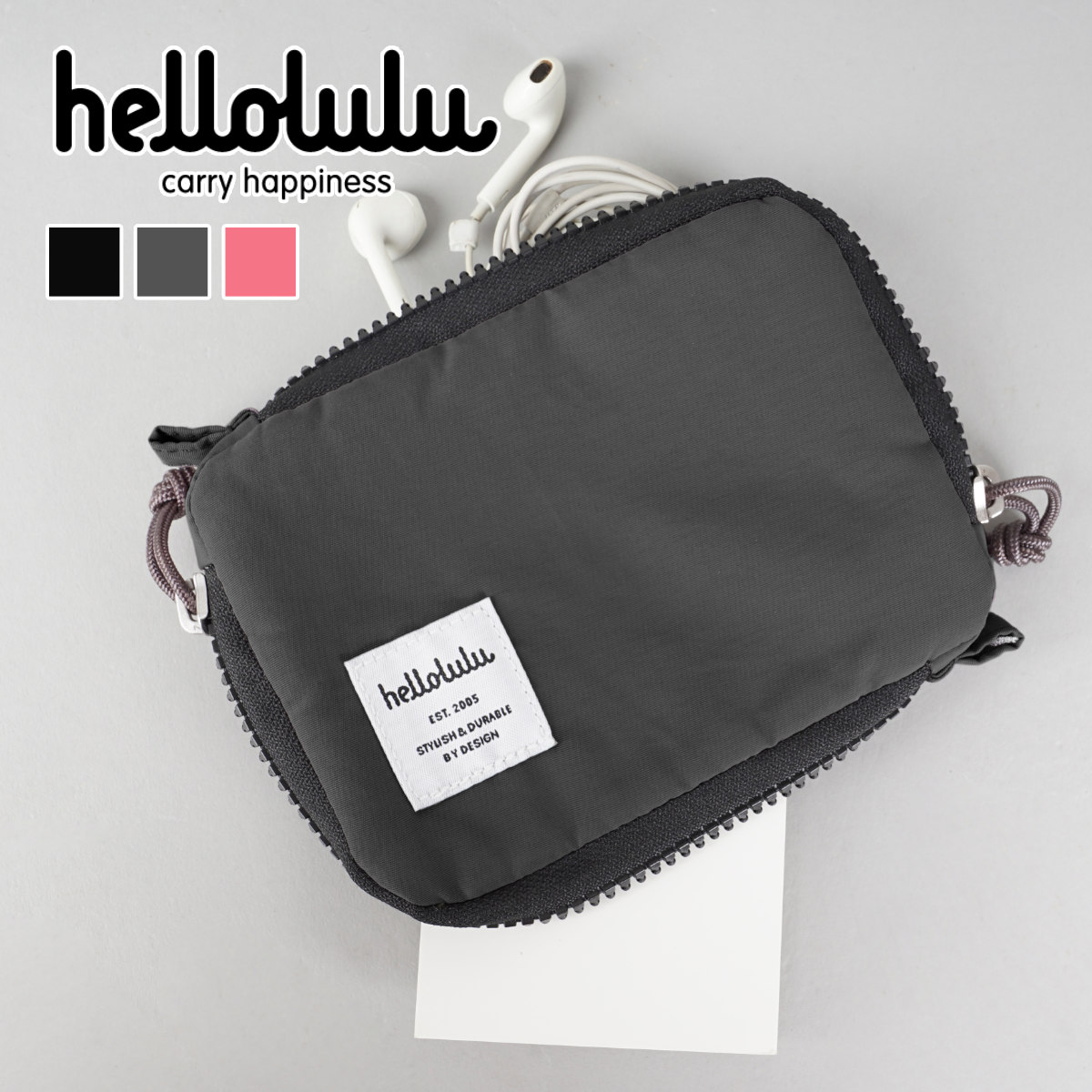 【楽天市場】Hellolulu ハロルル ジェイミー JAMIE （ ポーチ ミニポーチ 小物入れ メッシュポーチ バッグ 小銭入れ 財布 小さい ハロルル レディース メンズ 軽い 撥水 ...