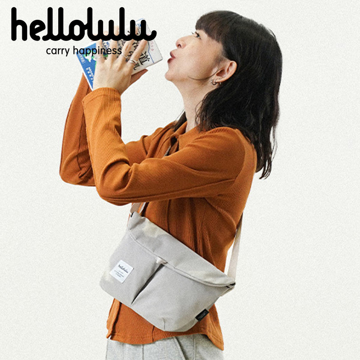 【楽天市場】hellolulu ハロルル 【25年SS新色】 ミニカセン MINI KASEN （ ショルダーバッグ ハロルル バッグ レディース メンズ ミニショルダー かばん 鞄 軽い ...