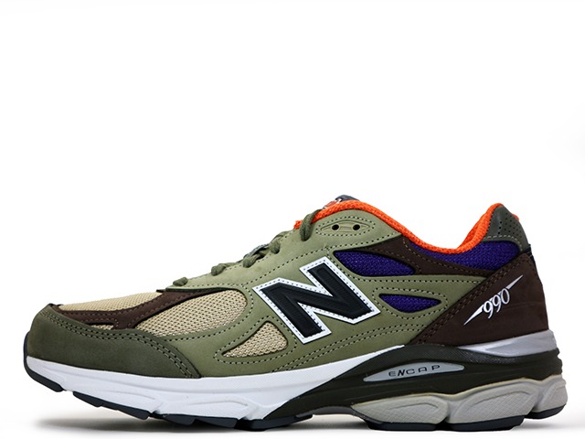 【楽天市場】NEW BALANCE M990 BT3ニューバランス M990BT3 ブラウン/カーキ MADE IN USABROWN/KHAKI：スニーカーショップ SKIT