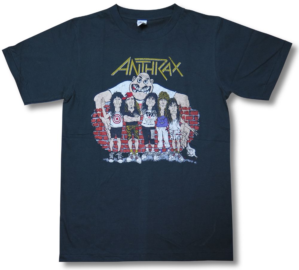 【楽天市場】【土日も発送】 アンスラックス ANTHRAX NOTMAN メンズ Mort Drucker バンドTシャツ ロックTシャツ ...