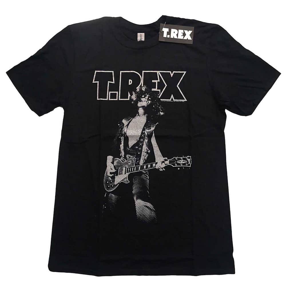 【楽天市場】【土日も発送】 T.REX ティーレックス GLAM ロックTシャツ バンドTシャツ 黒 ofc ブラック：ロック＆映画Tのオルタナティヴ
