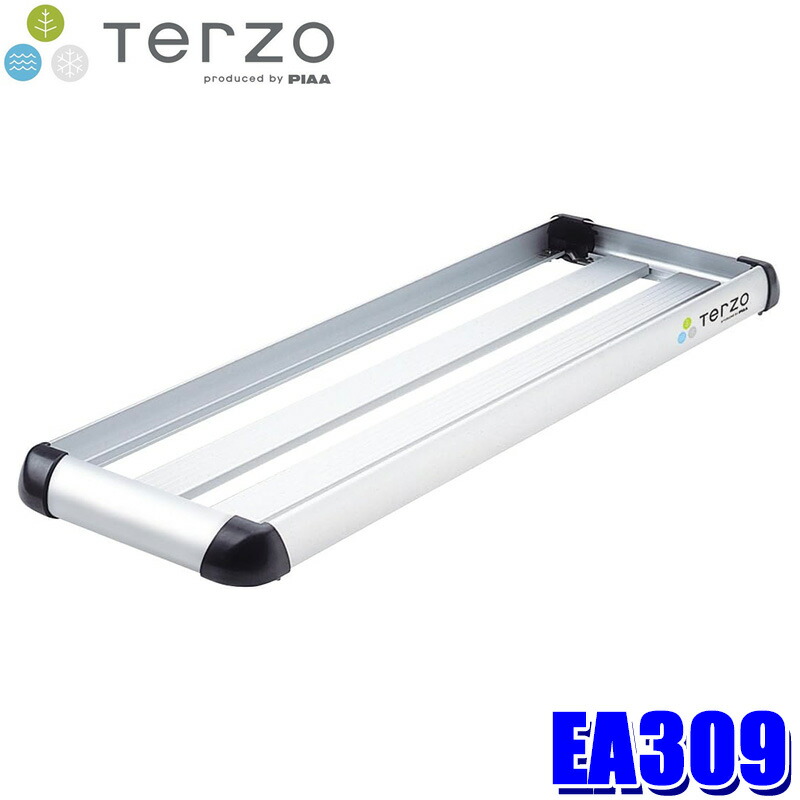【楽天市場】【3/30限定】最大3,000円OFFクーポン配布！EA309 TERZO テルッツオ テルッツォ ルーフラック ロング LOOF RACK LONG 車載 キャリア (沖縄・離島 ...